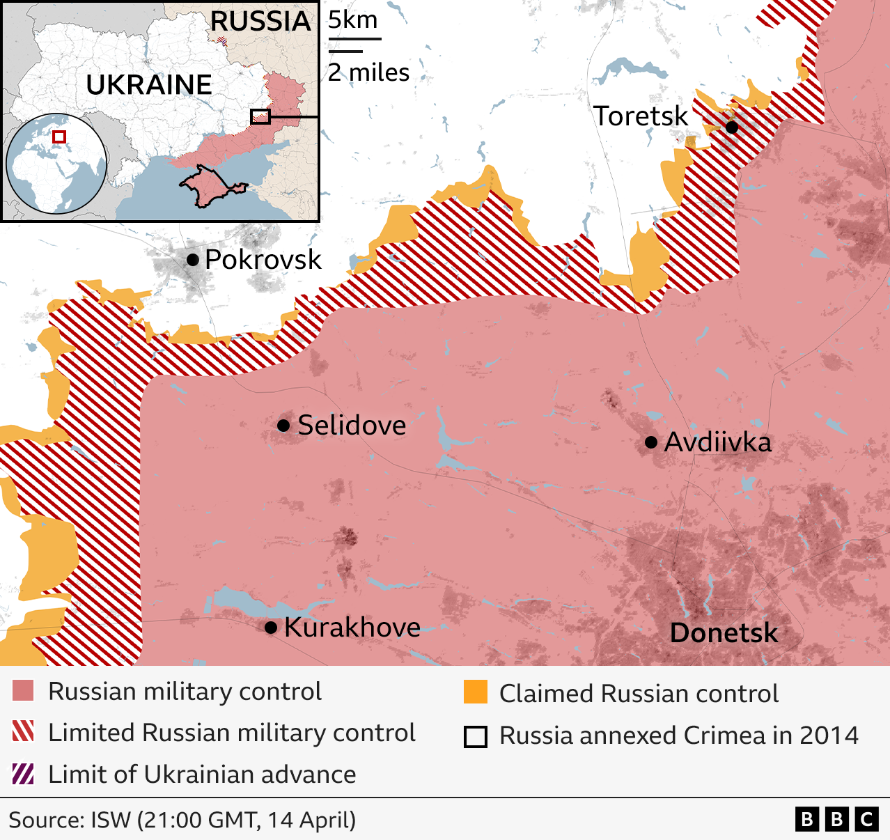 Bbc Ukraine Map