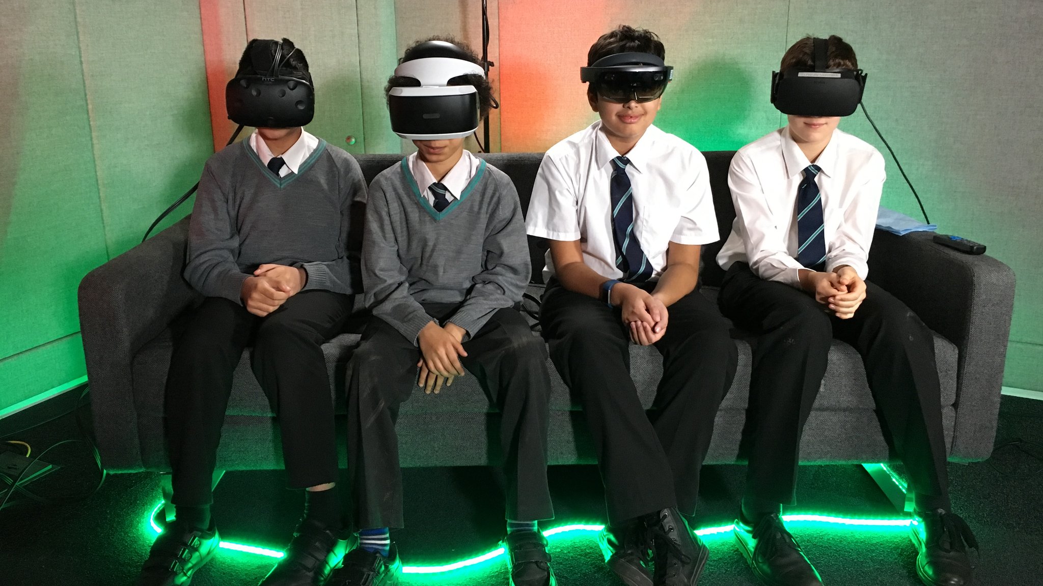 Kids review the top virtual reality headsets BBC Newsround