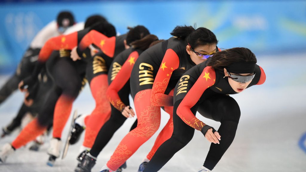 Winter Olympics: Athletes train ahead of games in Beijing - CBBC Newsround