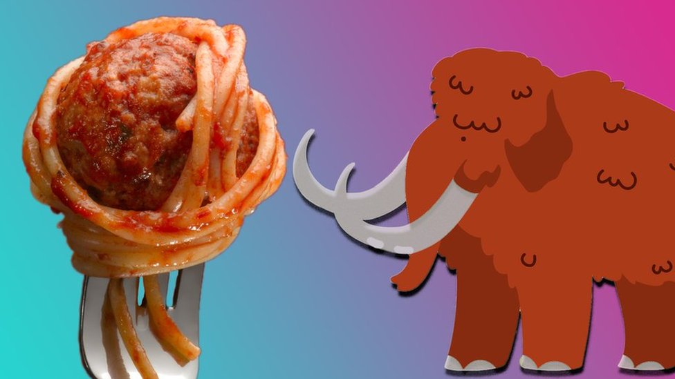 Wooly Mammoth Eat