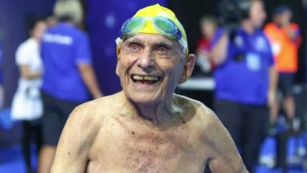 Meet George The 99 Year Old Swimmer Attempting To Set New World Record