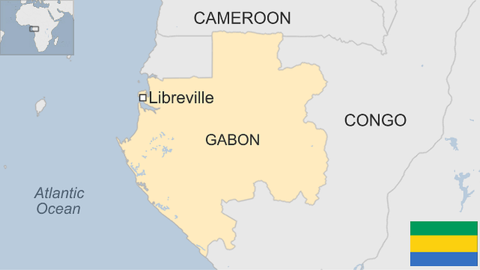Gabon Map Location 243 Map Of Gabon Stock Photos, High Res Pictures,