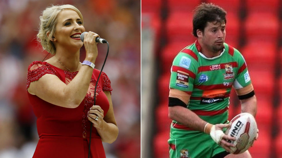 Rugby player Danny Jones' widow wins award for defibrillator appeal ...