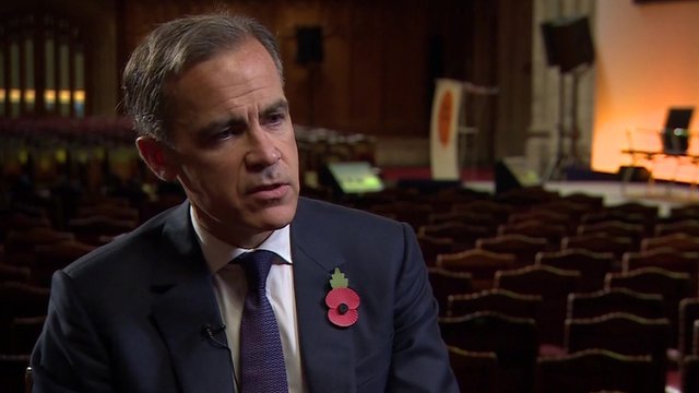 Bank Of England S Mark Carney On Loss Of Confidence In Markets Bbc News