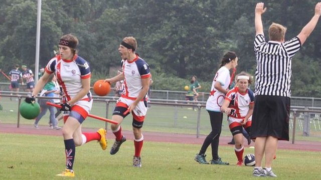 UK third as Aussies win Quidditch cup for muggles - BBC News