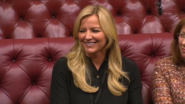 Michelle Mone quotes Whitney Houston in House of Lords - BBC News