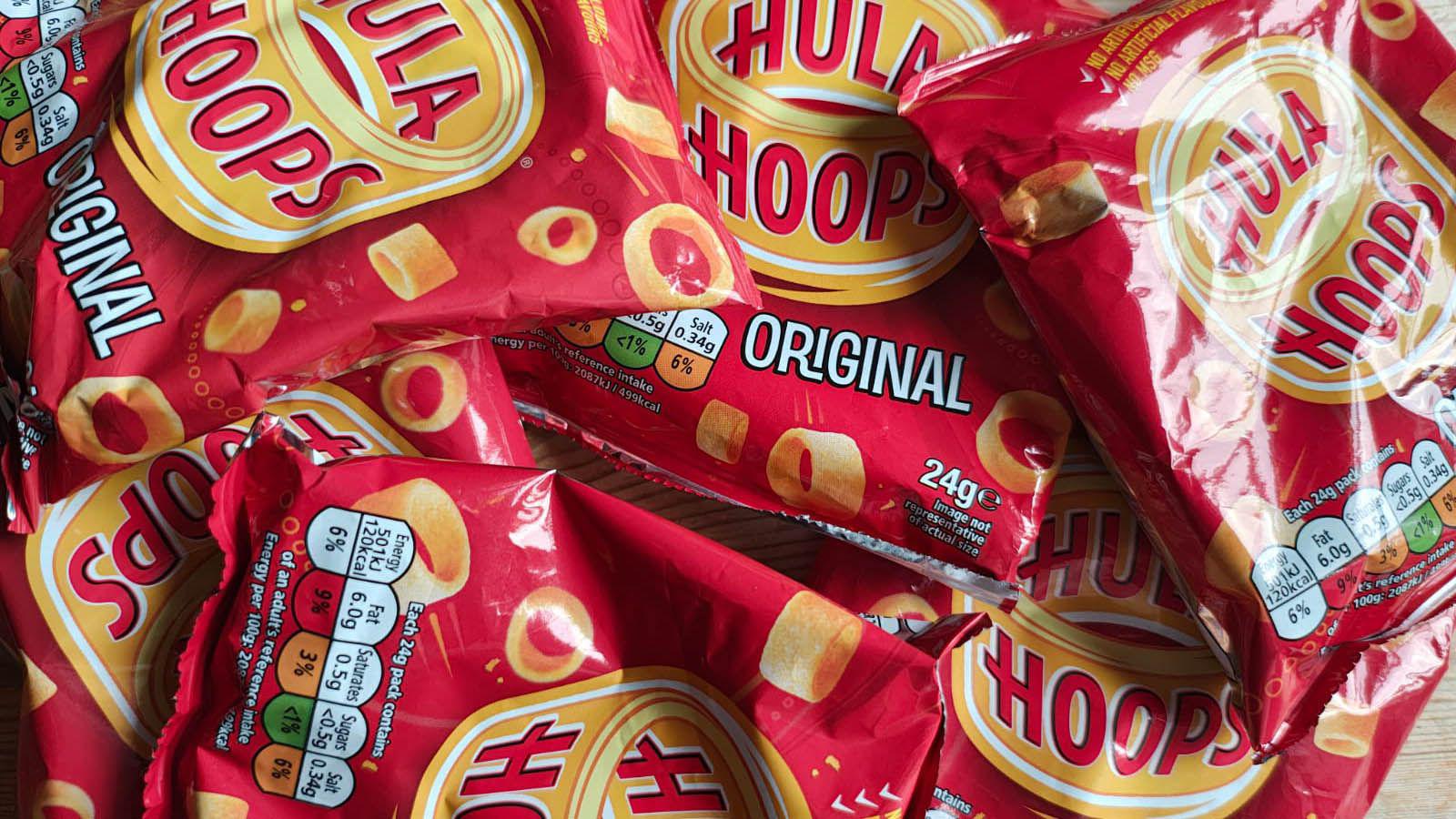 Hula Hoops Black Packet