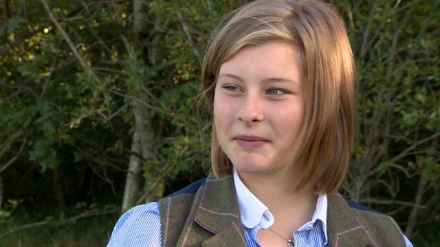 One Man and His Dog: Magilligan girl wins sheepdog contest - BBC News