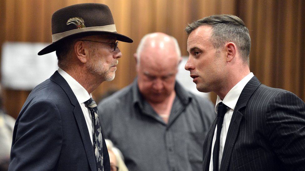 Oscar Pistorius: Uncle Arnold says athlete 'has matured' - BBC News