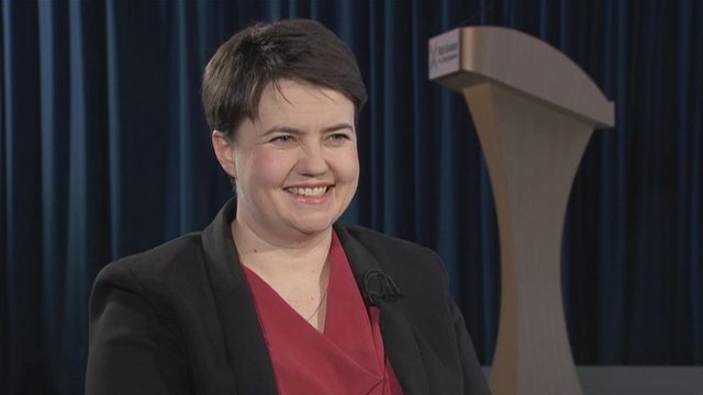 Scottish Tory leader Ruth Davidson says party won't split over EU - BBC ...