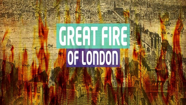 Great Fire of London anniversary marked by setting replica alight - BBC ...