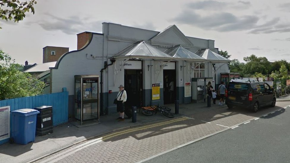 Witham station attack leaves three footballers injured - BBC News