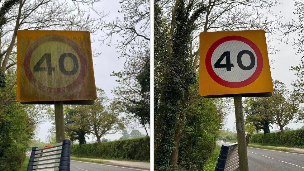 Dirty Street Signs