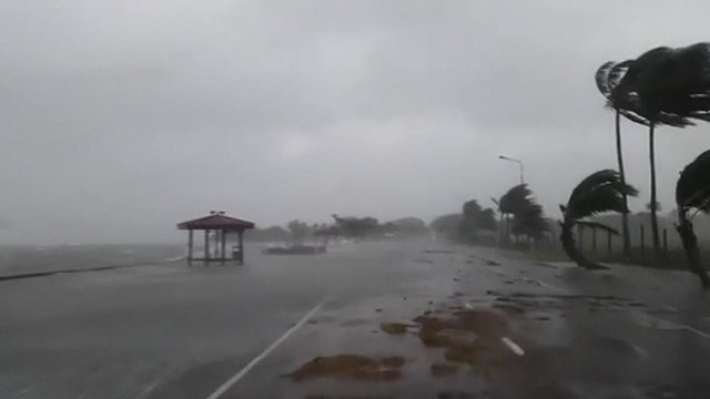 Cyclone Winston wreaks devastation in Fiji - BBC News
