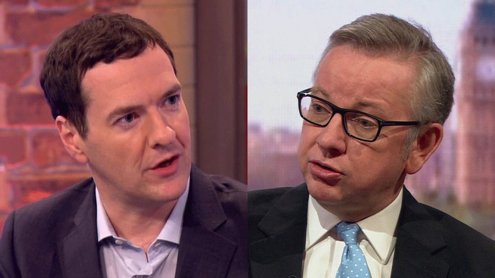 EU referendum: Osborne and Gove exchange blows over trade - BBC News