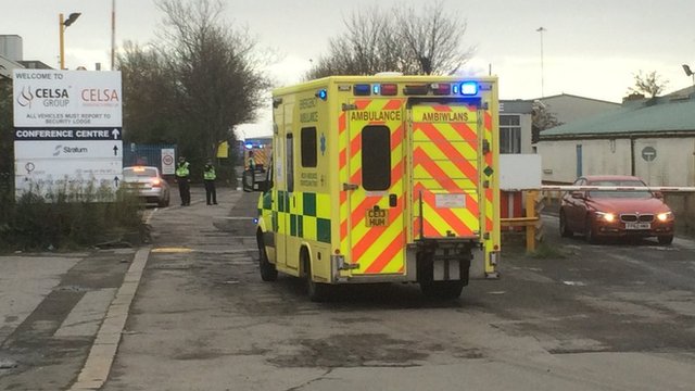 'Worrying time' after Cardiff Celsa steel explosion - BBC News