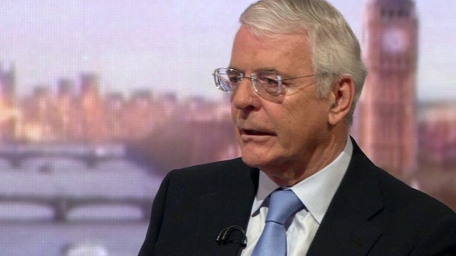 John Major defends Cameron's approach to EU renegotiation - BBC News