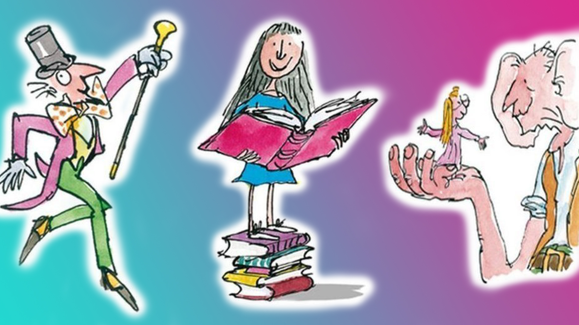 Roald Dahl óg Michael Rosen's Top 10 Roald Dahl Characters