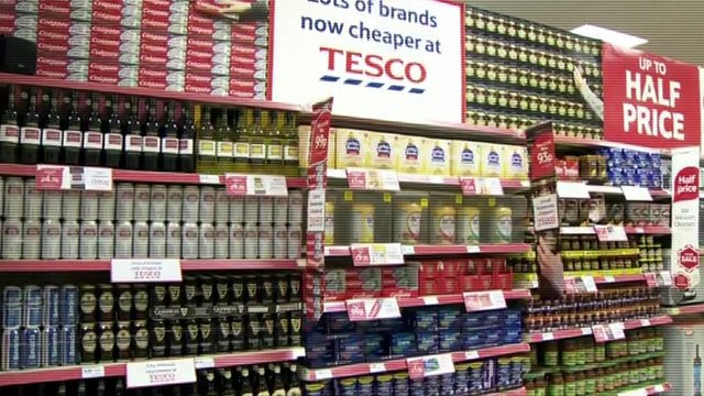 Tesco steadies after 'crisis', says boss - BBC News