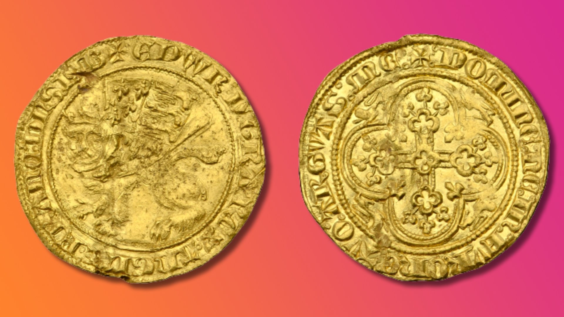 Rare Coins: 'Leopard' coin from 1344 to go on sale - CBBC Newsround