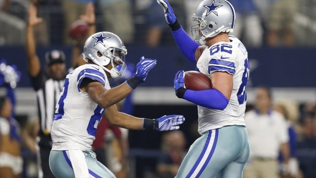Dallas Cowboys beat New York Giants with seven seconds left - BBC Sport