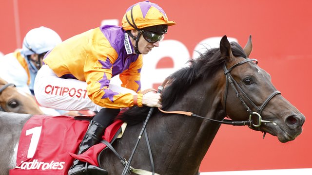 Laura Mongan: Epsom trainer relishes historic St Leger win - BBC Sport