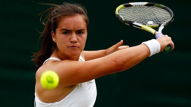 Wimbledon: Anna Brogan relishes win over top seed Vondrousova - BBC Sport