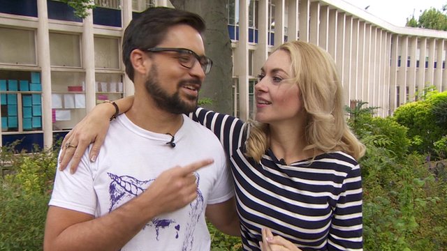 Hacker and Dodge - 'We're half-brothers' - BBC Newsround