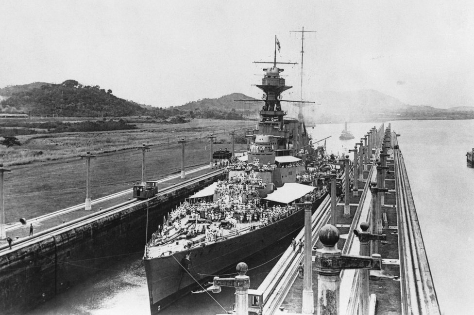 Remembering HMS Hood, the mighty warship launched in Clydebank - BBC News