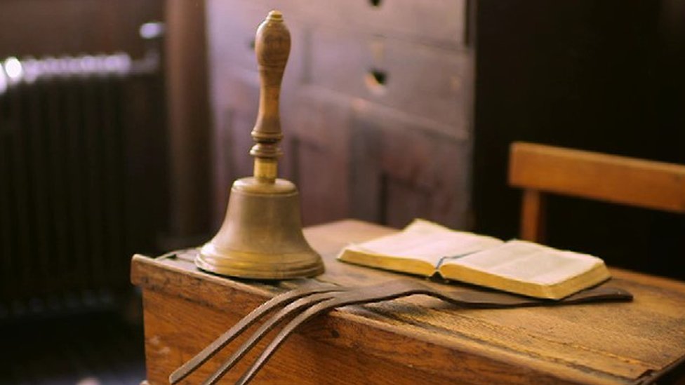 How the tawse left its mark on Scottish pupils - BBC News