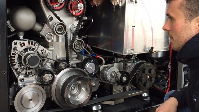 Dearman engine is powered by liquid nitrogen - BBC News