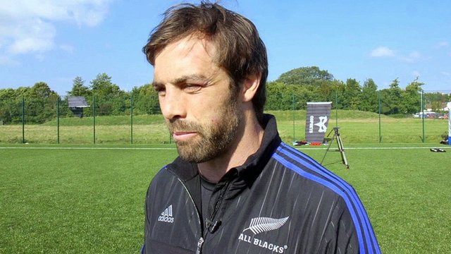 Tech is changing Rugby Union says All Blacks' Conrad Smith - BBC News