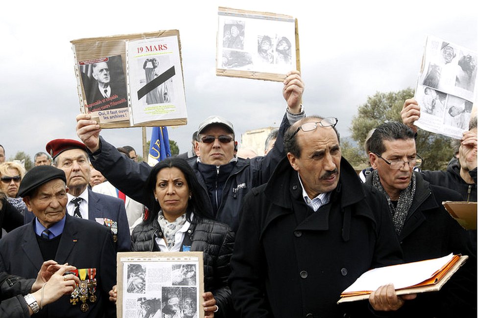 Algerians Angry At France Over Traitors Bbc News