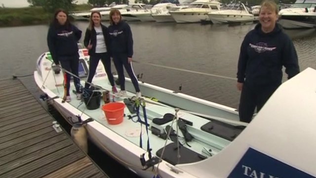 Yorkshire women's hopes to become oldest Atlantic rowers - BBC News