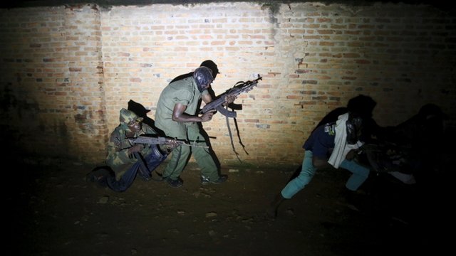 Burundi crisis: 'Deadly bursts of gunfire' in Bujumbura - BBC News