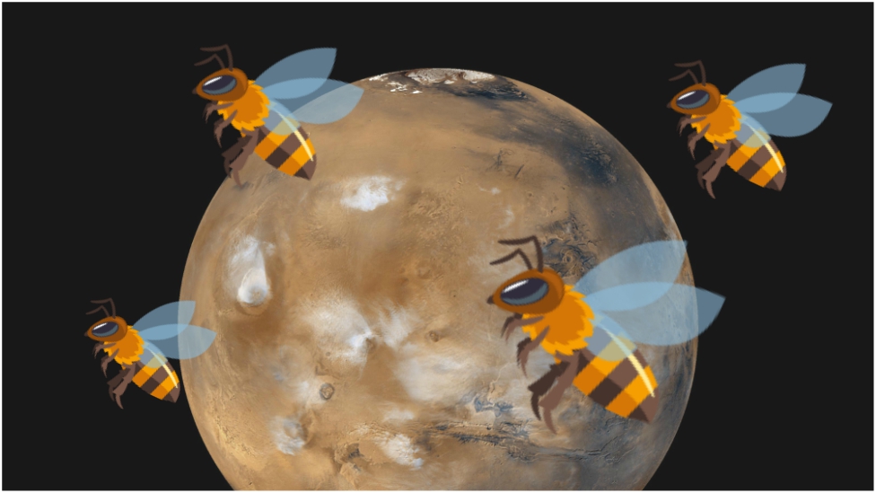 Swarm of robot bees to explore Mars - CBBC Newsround