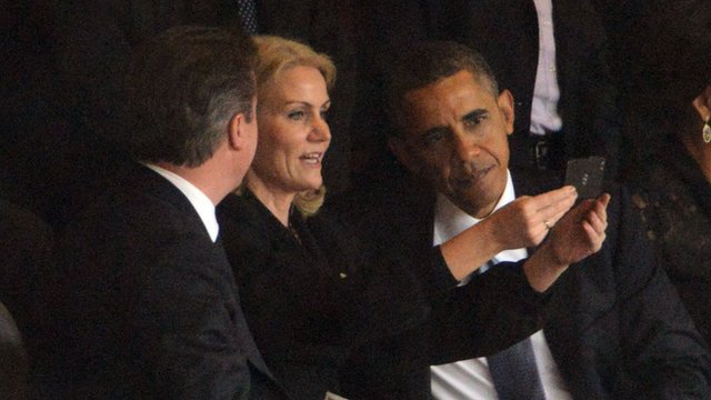 Debretts Says Selfies Are Fine Bbc News