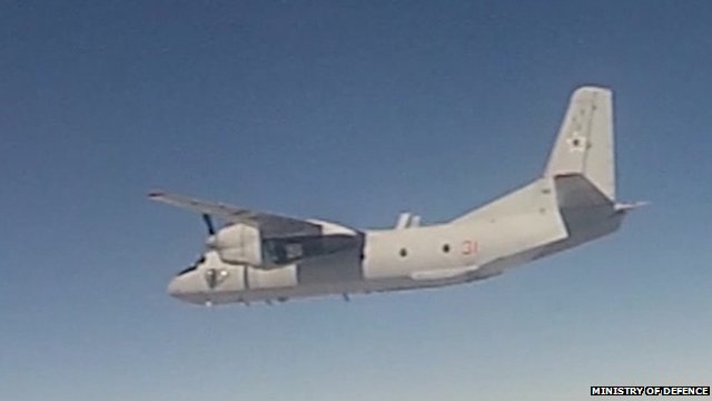 RAF Typhoons 'intercept Russian aircraft' - BBC News