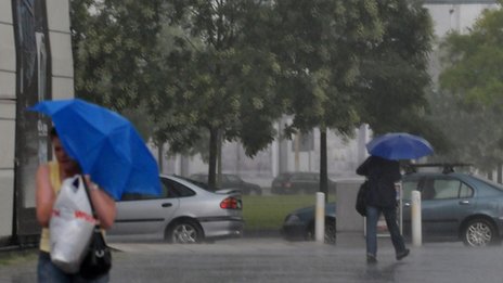 Europe storms - BBC Weather