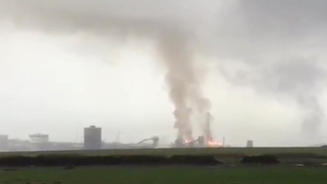 Fire extinguished at Tata Steel plant in Port Talbot - BBC News