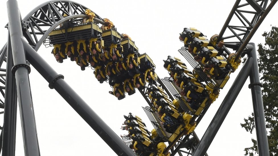Alton Towers Smiler ride reopens nine months after horror crash - BBC News