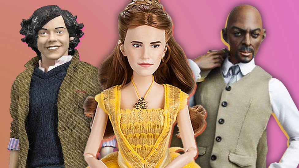 Idris Elba, Emma Watson and other bad celebrity dolls - CBBC Newsround