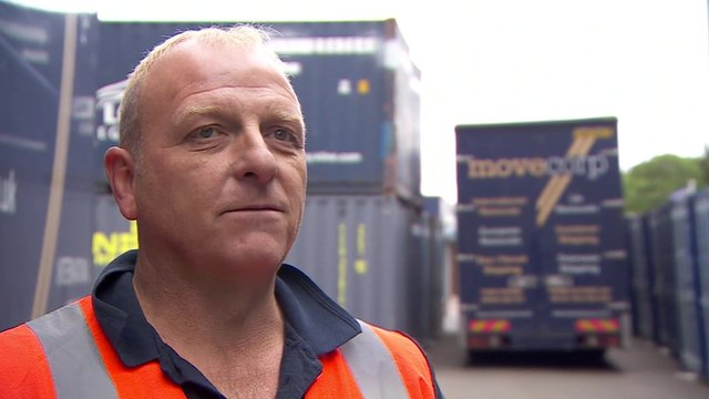 Lorry driver: 'Dover-Calais route 'can be scary' - BBC News