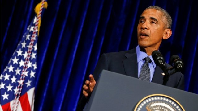 Obama: 'I don't take Duterte comments personally' - BBC News