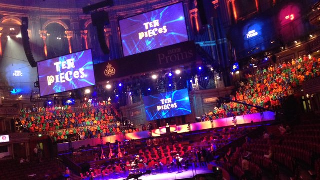 Kids perform in BBC Ten Pieces Prom at Royal Albert Hall - BBC Newsround