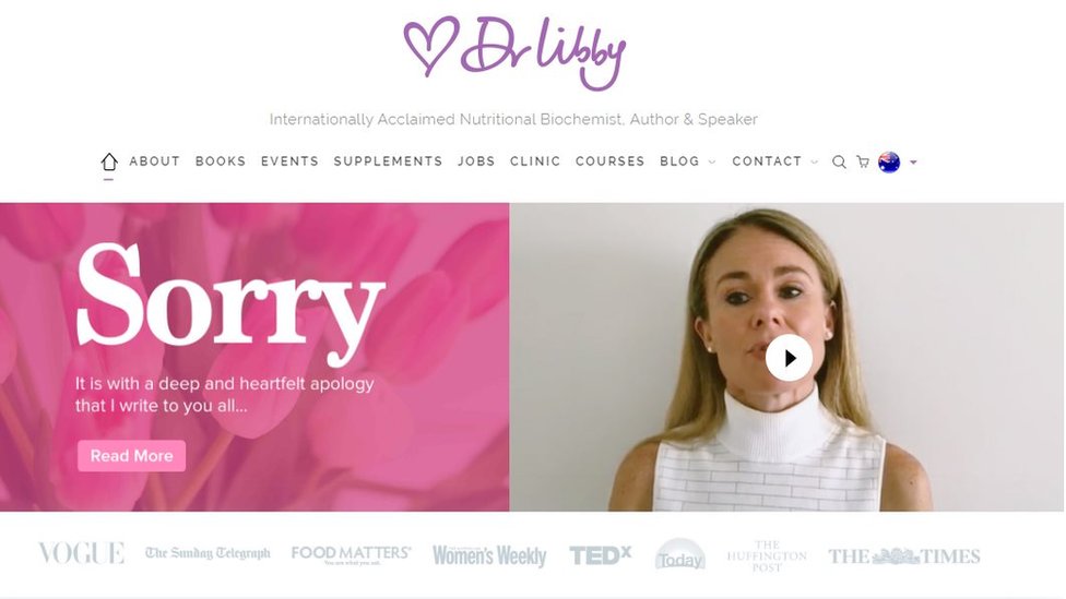 Author Libby Weaver apologises over 'mongolism' in book - BBC News