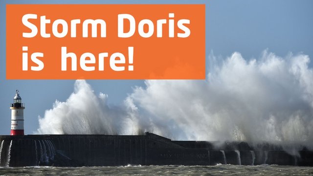 Storm Doris has hit parts of the British Isles - BBC Newsround
