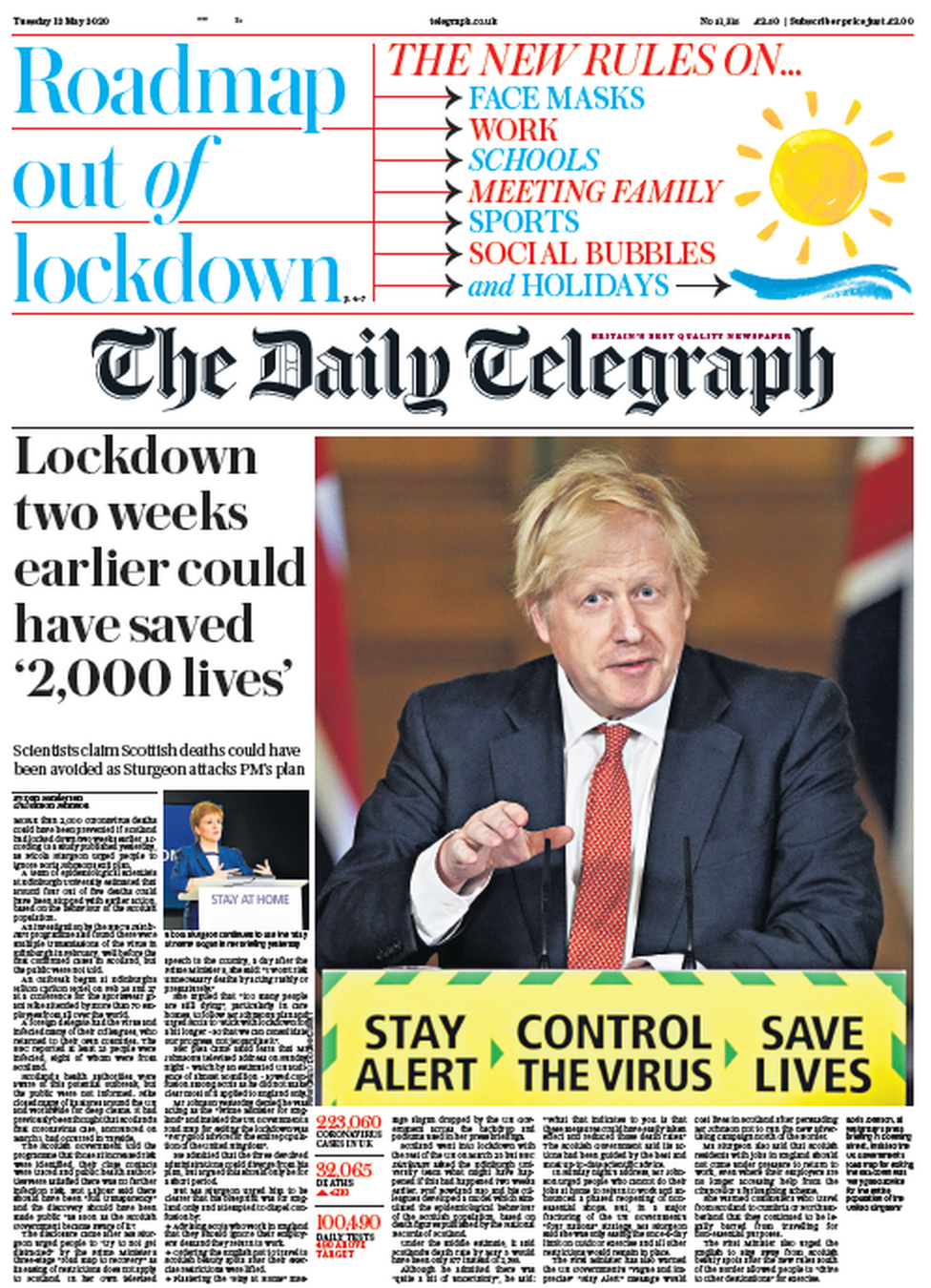 Scotland's papers: 'Don't visit Scotland during lockdown' - BBC News