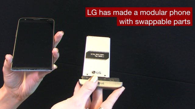 Mwc 2016 Lg G5 Phone Has Bolt On Modules Bbc News
