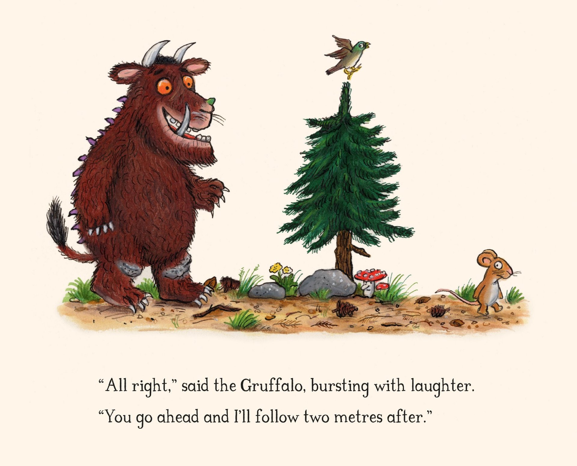 The Gruffalo author Julia Donaldson shows her characters social ...
